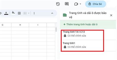 Tips To Fix Google Sheet Not Showing Protected Sheet
