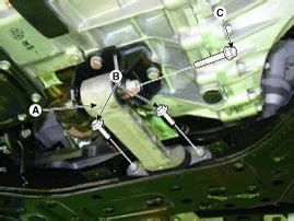 Kia Sorento Engine Mounting Removal And Installation Engine And