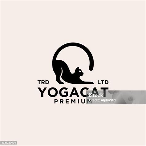 고양이 요가 포즈 빈티지 아이콘 일러스트 프리미엄 벡터 애완고양이에 대한 스톡 벡터 아트 및 기타 이미지 애완고양이 요가 고양이 새끼 Istock