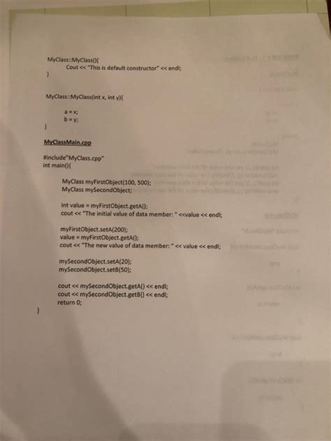 Solved Myclassh Class Myclass F Private Int A Int B