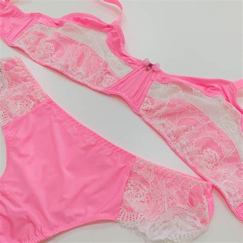 Neon Pink Flat Chest Bra For Men AA Training Bra Sissy Men Etsy Canada