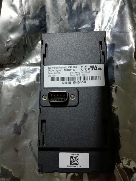 Automation Motors And Drives Danfoss Control Panel Lcp 102 Lcp102