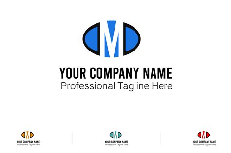 M Company Logo Design Graphic By Gdriaz3 · Creative Fabrica