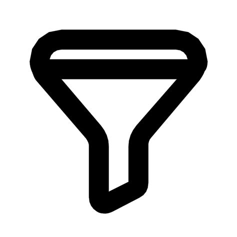 Funnel Sort Filters Sorting Vector Svg Icon Svg Repo