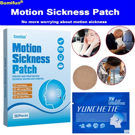36 Piece Motion Sickness Patch Relief Patch Anti Seasickness Nausea Shopee Philippines
