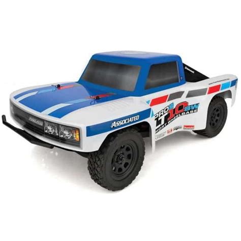 Team Associated Pro2 LT10SW 1 10 RTR 2WD Brushless Short Course Truck Combo Blue White W 2