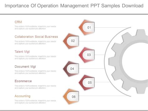 Importance Of Operation Management Ppt Samples Download PowerPoint Shapes PowerPoint Slide