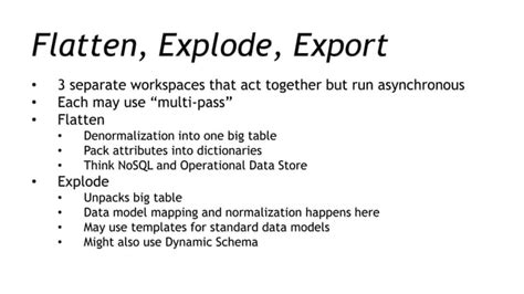 Fme Server Workspace Patterns Continued Pptx Databases Computer Software And Applications