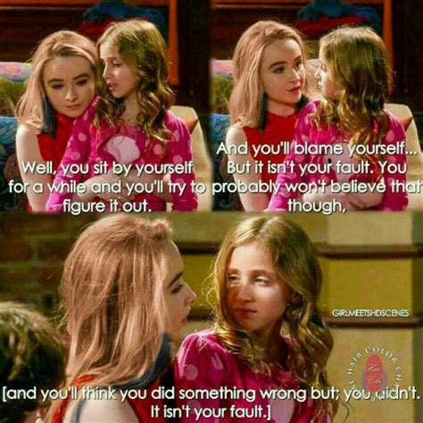 Anna And Maya Girl Meets World High School Girl Meets World Quotes