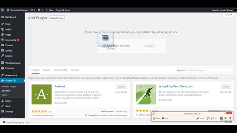 How To Install File Manager Pro Wordpress Plugin Youtube