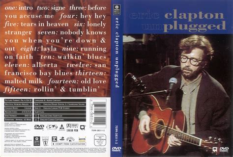 Fan Pit Eric Clapton Unplugged 1992