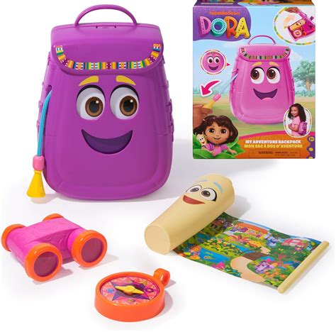 Dora My Adventure Backpack With Explorer Accessories‚ Toy