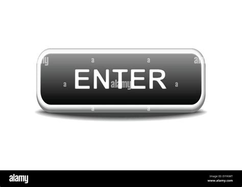Vector Enter Button Stock Vector Image And Art Alamy