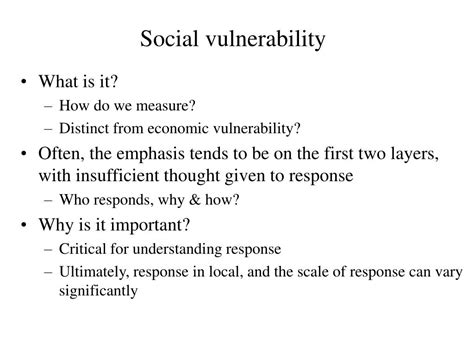 Ppt Social Vulnerability Powerpoint Presentation Free Download Id 3671953