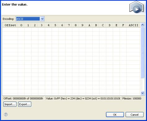 Using The Hex Editor Netiq Identity Manager Using Designer To
