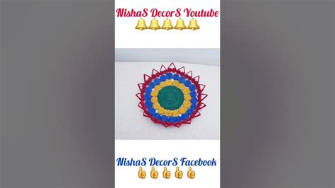 A4 වලින් හදපු නිල් මානෙල් මල් පඳුර Shorts Youtube