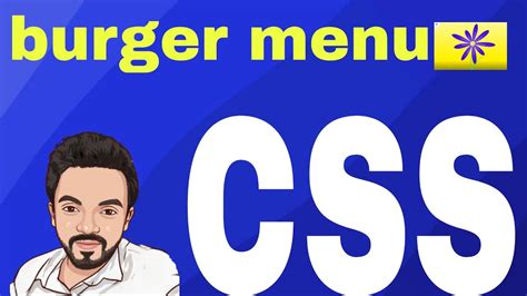 Burger Menu Using Css Youtube