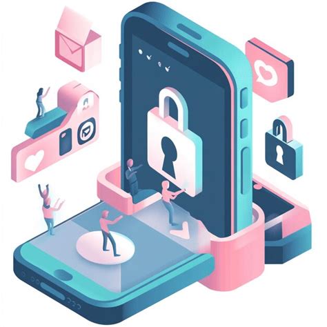 An Illustration Of Endtoend Encryption In A Messaging App Protecting