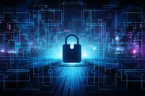 Premium Ai Image Enhanced Security Measures Using Access Restriction Illustration