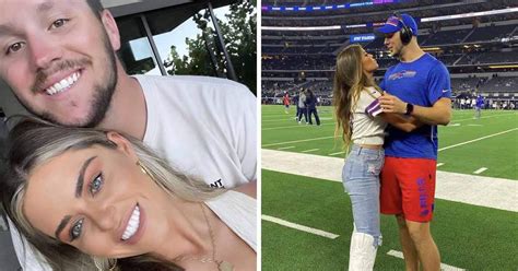 The Relationship Timeline Of Nfl Quarterback Josh Allen And His