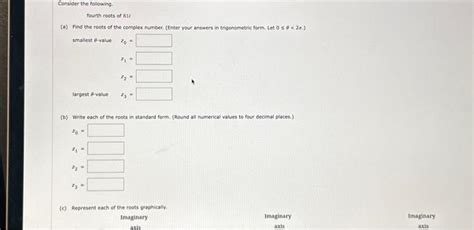 Solved Consider The Following I I A Write The Chegg Com