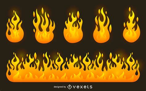 Fire Flame Vector Png