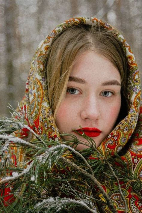 Матрена Стиль восьмидесятых Снежная фотография Тематические фотосессии