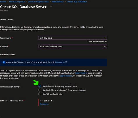 Connecting An Azure Web App With Sql Server Using Private Endpoints Dev Community