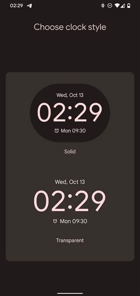 Google Clock Gets New Material You Widget And Five Clock Styles In The Latest Update