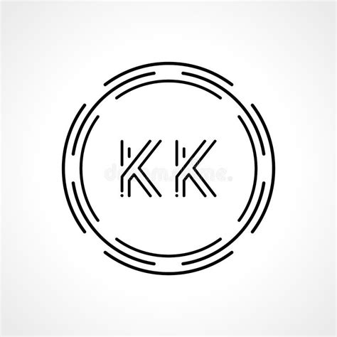 Kk Company Logo Vector Template Design Illustration Stock Vector Illustration Of Beauty