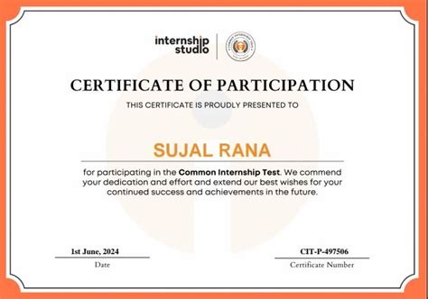 Sujal Rana On Linkedin Internshipexam Careerdevelopment