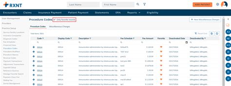 Procedure Codes Diagnosis Codes And Revenue Codes Rxnt Help Center