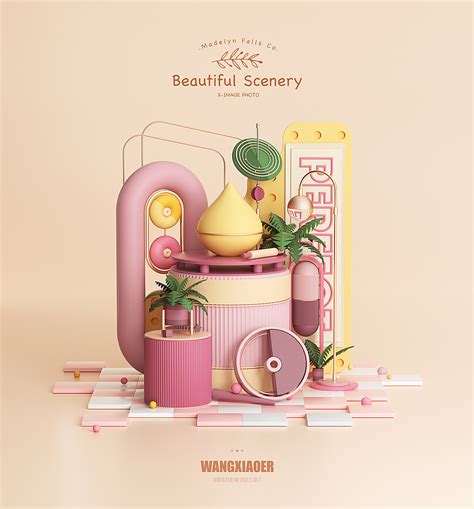 某童鞋的c4d课堂05期第一章【学生作业第一节】某童鞋 站酷zcool