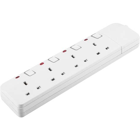 Type G Extension Cables Socket With BS Standard