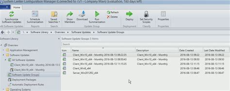 Sccm And Powershell Maintenance Script For Software Updates Groups Software