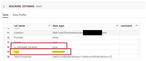 How To Determine If A Table Is A Managed Table Vs External Table