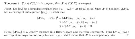 Functional Analysis Adjoint Of A Compact Operator Between Hilbert