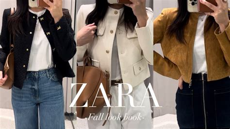 Zara Look Book 떠먹여 주는 자라 가을 코디 🍂 자라 신상 입어보기 가을 룩북 가을 자켓 추천
