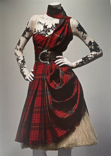 Alexander Mcqueen Tartan Dress