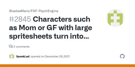 Characters Such As Mom Or GF With Large Spritesheets Turn Into Black Boxes Issue