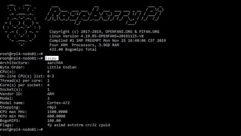 Data Science And Ai With Raspberry Pi 4s Arm V8 64 Bit Aarch64