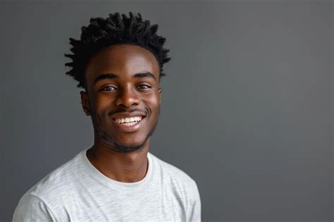 Smiling Man Portrait Premium Ai Generated Image