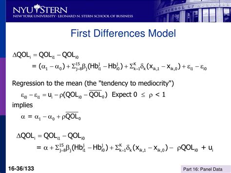 Ppt Panel Data Econometrics Concepts Models And Applications