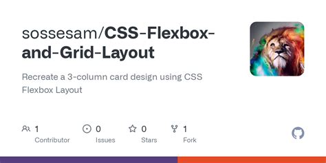 Github Sossesamcss Flexbox And Grid Layout Recreate A 3 Column Card Design Using Css Flexbox