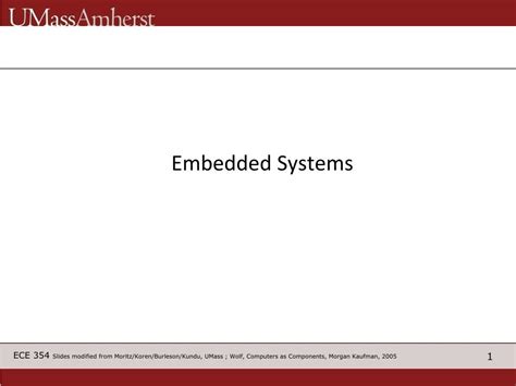 PPT Embedded Systems PowerPoint Presentation Free Download ID 6798801