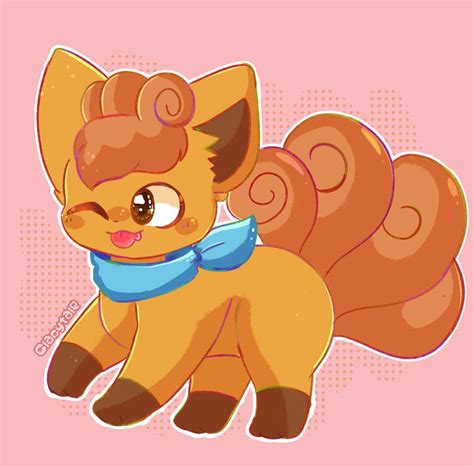Tiny Little Vulpix Vulpix Fan Art By Glacytale On Deviantart