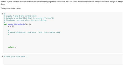 Solved Write A Python Function Is Which Iterative Version Of Chegg