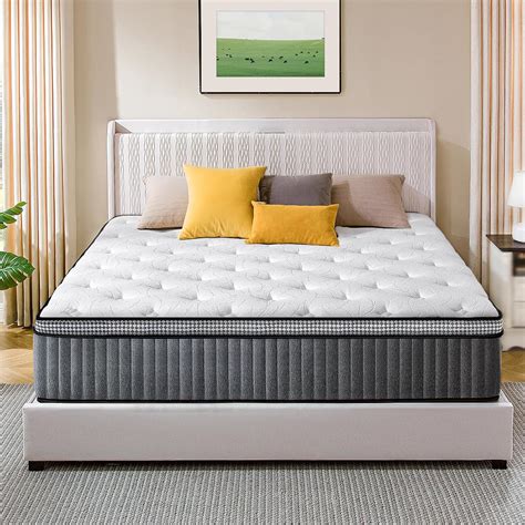 Legacyamerhome Queen Mattress 14in Hybrid Queen Size