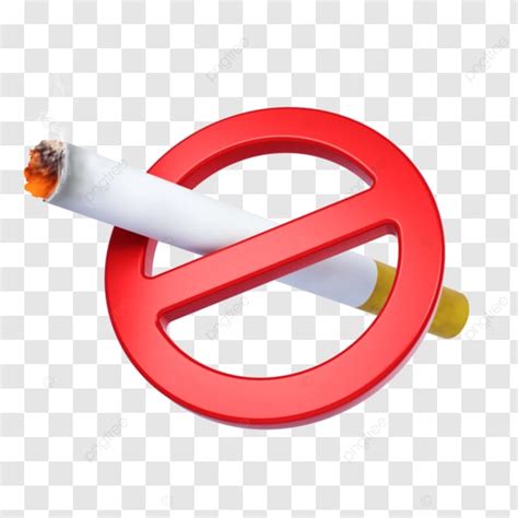Red No Smoking Sign 3d Illustration No Smoking 3d No Smoking Stop
