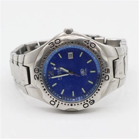 Fossil Blue Watch Property Room